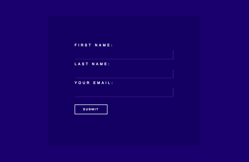 50 CSS Form Examples From CodePen 2018 Freebie Supply