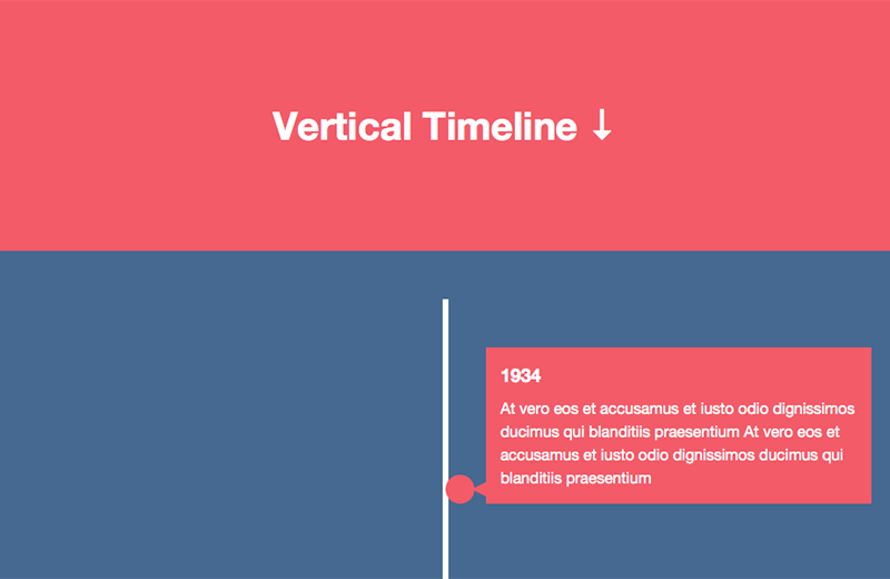 25 Css Timeline Examples From Codepen 2018 Freebie Supply