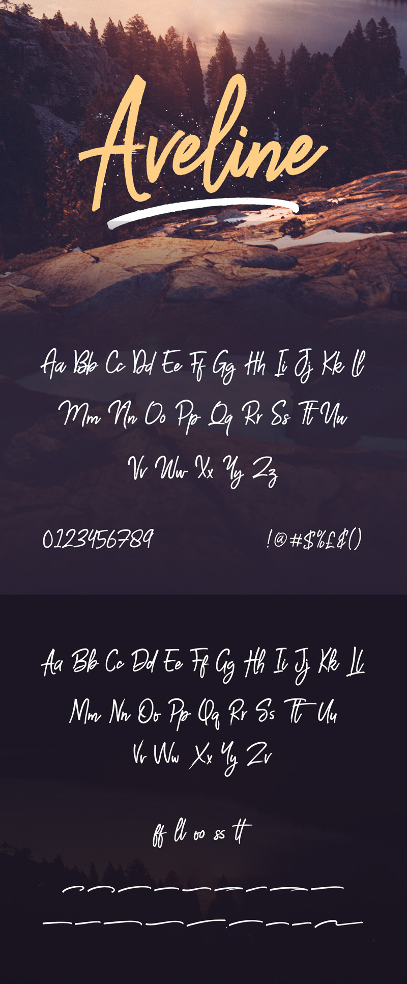 Aveline Script Free Demo - Freebie Supply