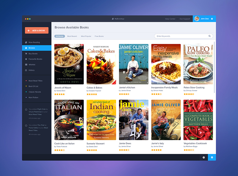 Book App PSD Mockup Freebie - Freebie Supply