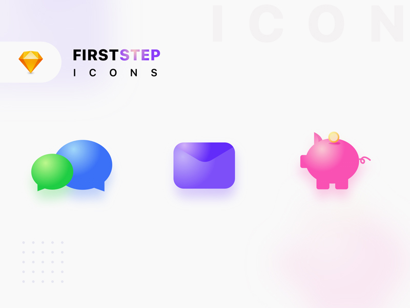 Bubble Icons Pack - Freebie Supply