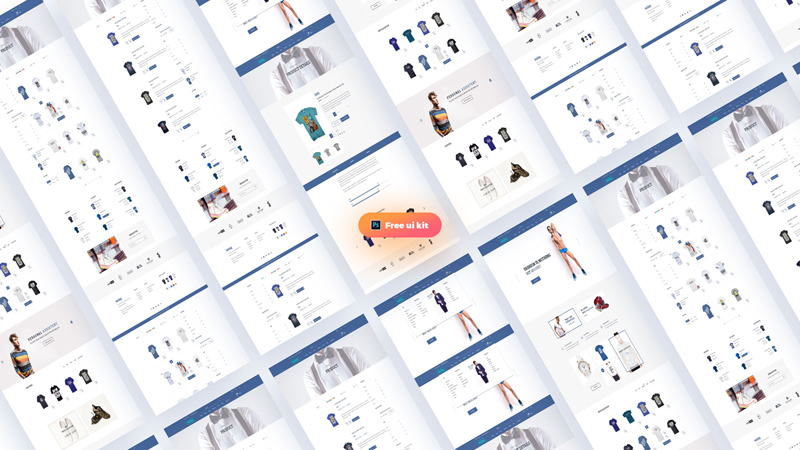 Creative Multipurpose Ecommerce Templates - PSD Freebie - Freebie Supply