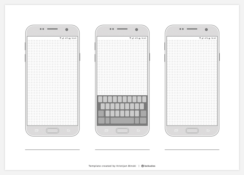 Device Wireframe Templates Collection - Free Resource - Freebie Supply