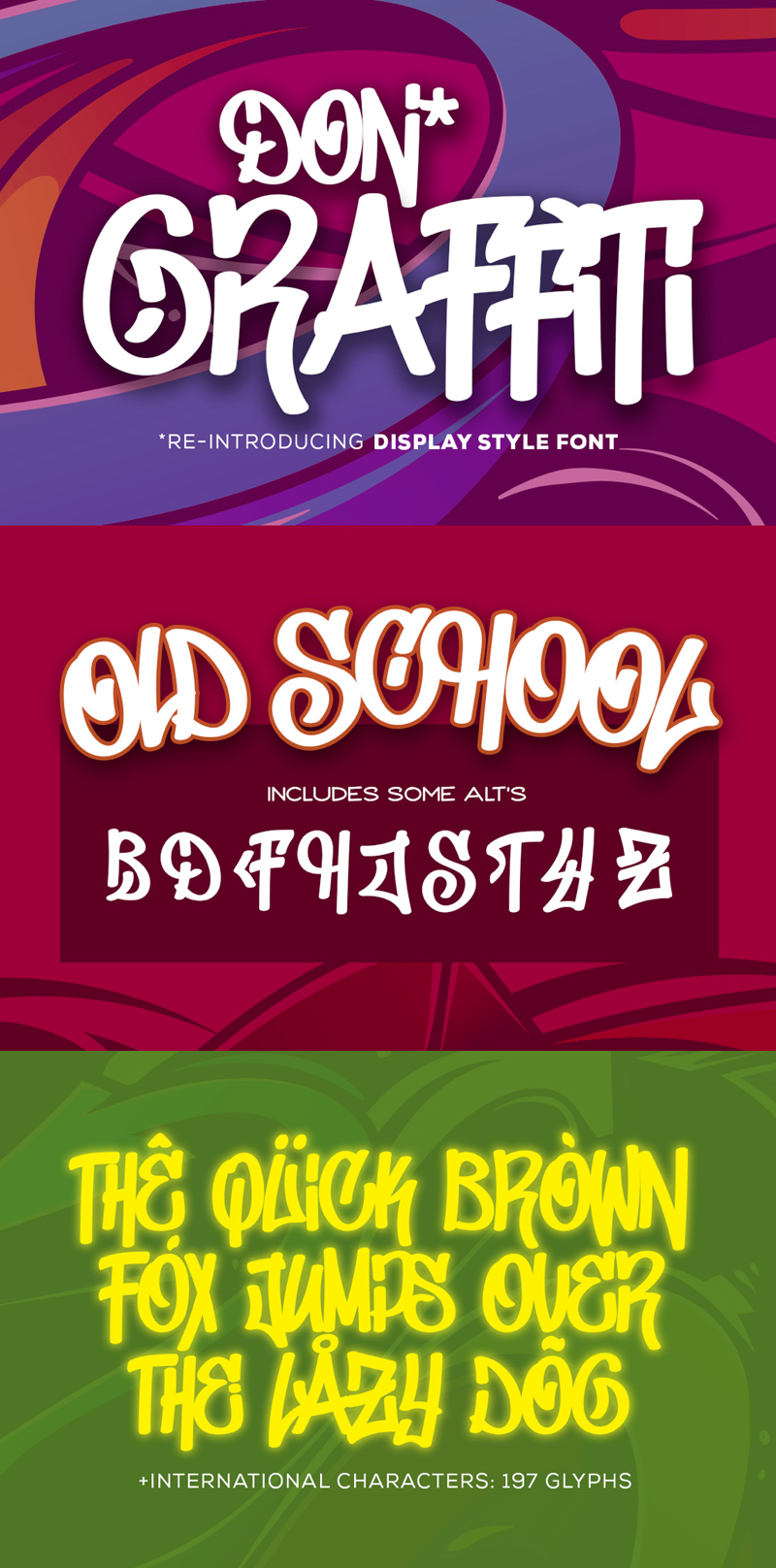 Don Graffiti Font - Freebie Supply