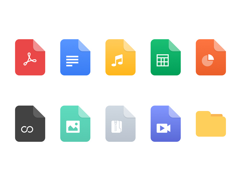 Documents Icons Pack - Sketch Resource - Freebie Supply