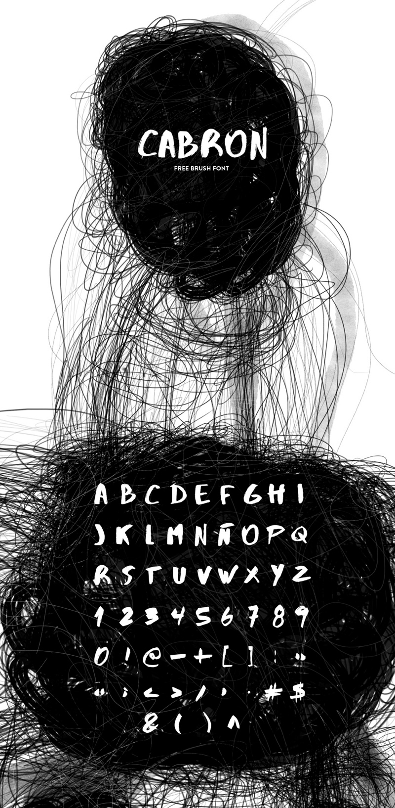 Cabron Font - Freebie Supply