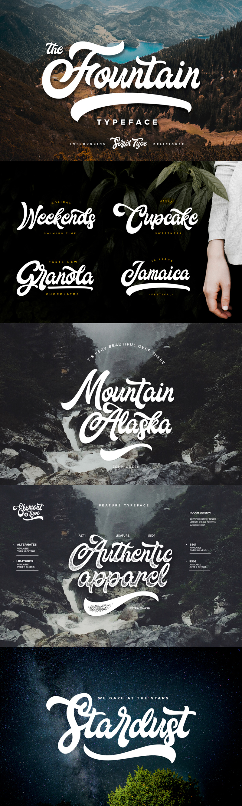 Fountain - Free Font - Freebie Supply