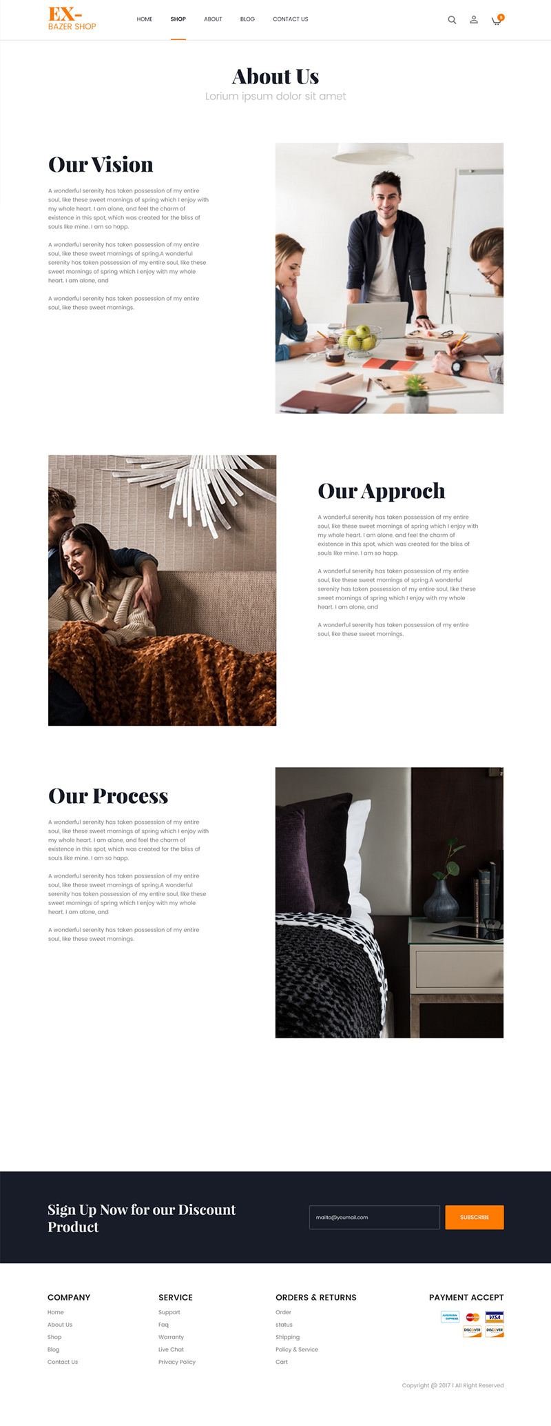 Adobe XD ECommerce Website Template Design Freebie Supply