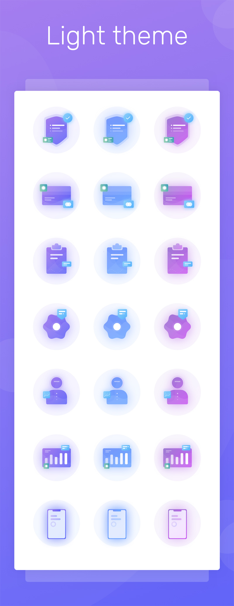 Gradient Icon Set - Freebie Supply