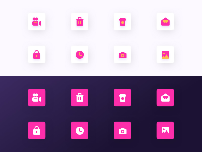 Gradient Icons Pack - Freebie Supply