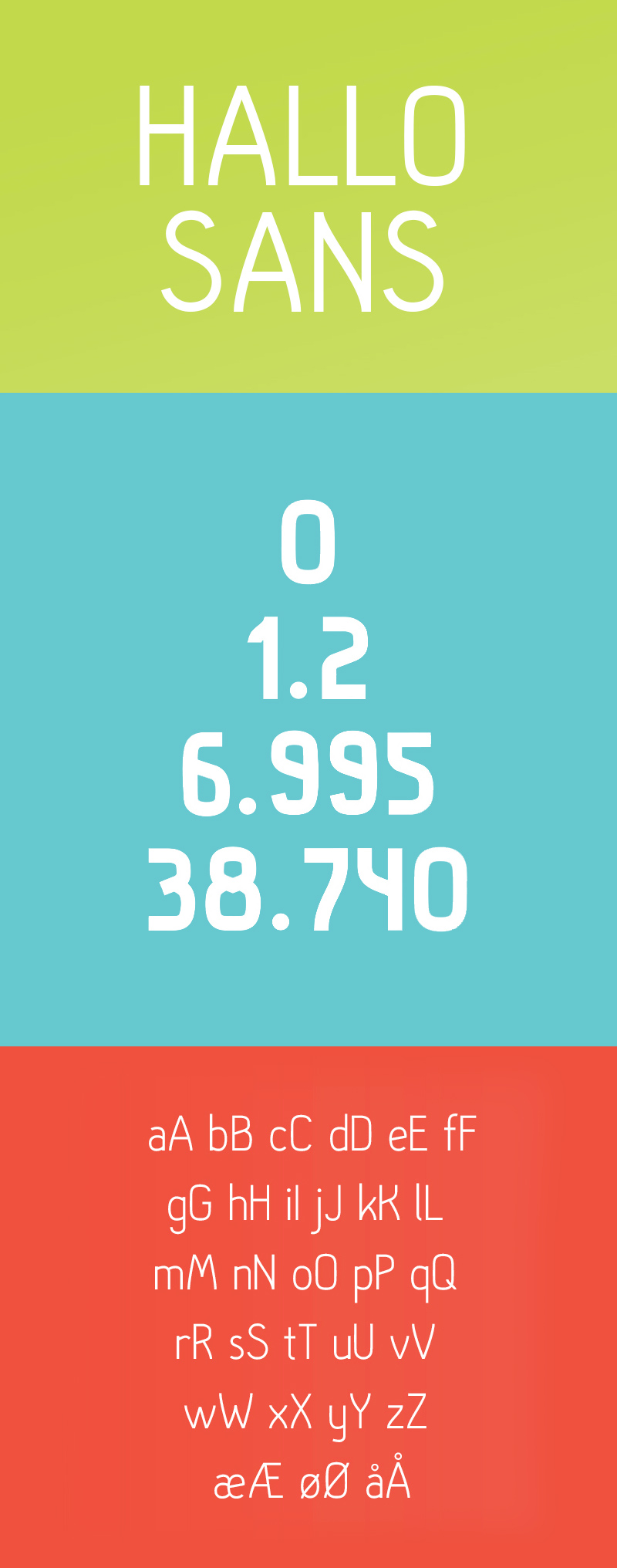 Hallo Sans Font - Free Typeface - Freebie Supply