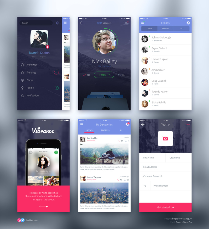iPhone UI Kit - PSD Freebie - Freebie Supply