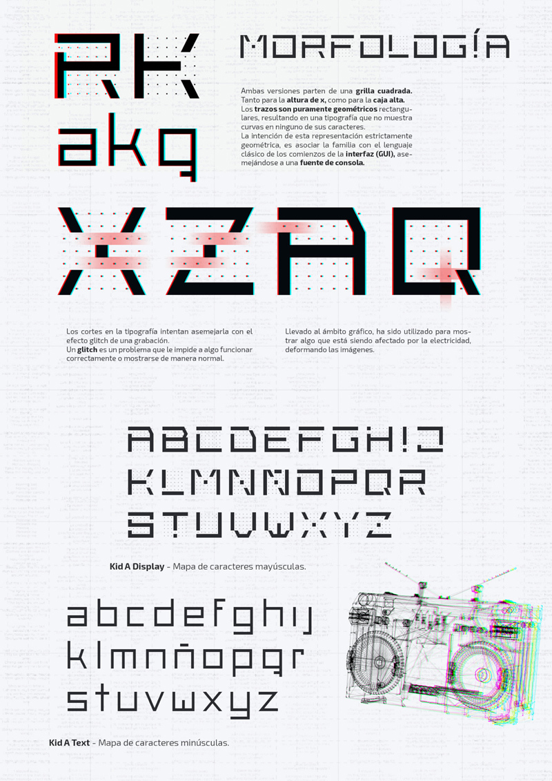 Kid A Font - Freebie Supply