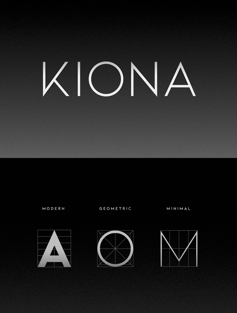 Kiona Font Family - Freebie Supply
