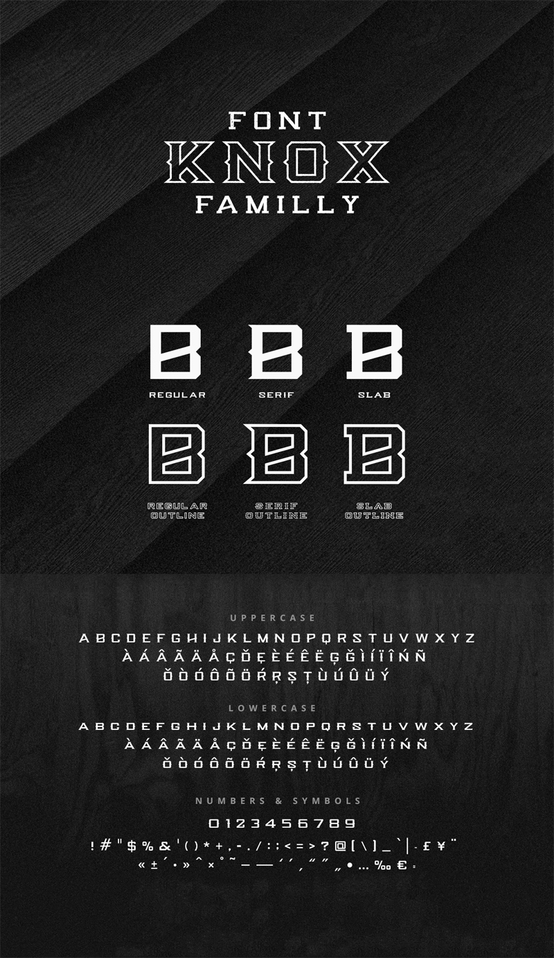 Knox - Free Vintage Font - Freebie Supply