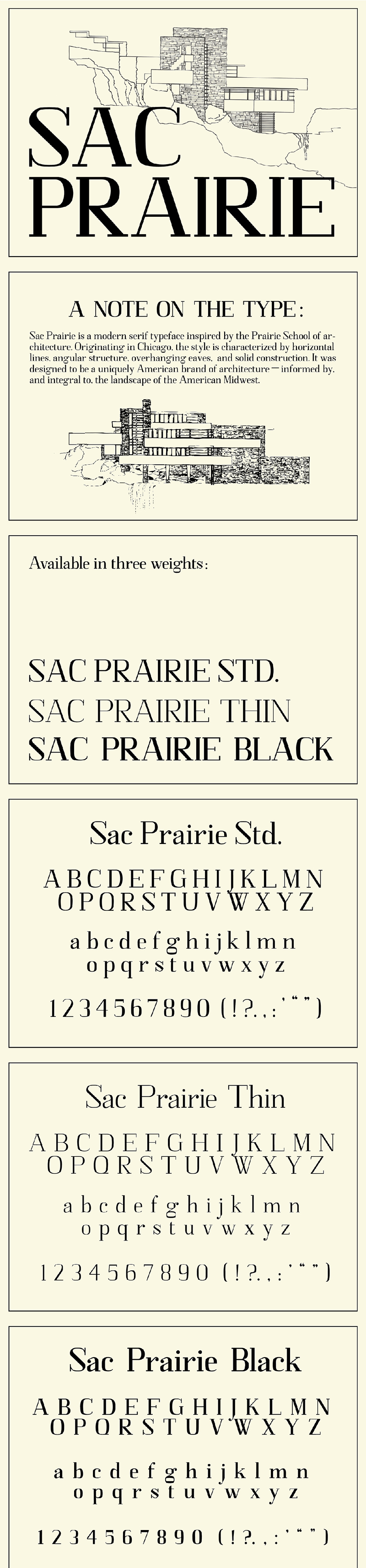 Sac Prairie Modern Serif Typeface - Freebie Supply
