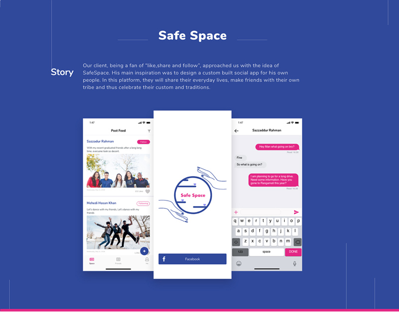 Safe Space - Social App Freebie - Freebie Supply