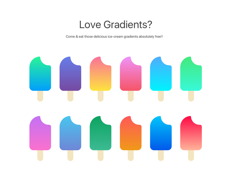 Sketch Gradients Pack - Freebie Supply
