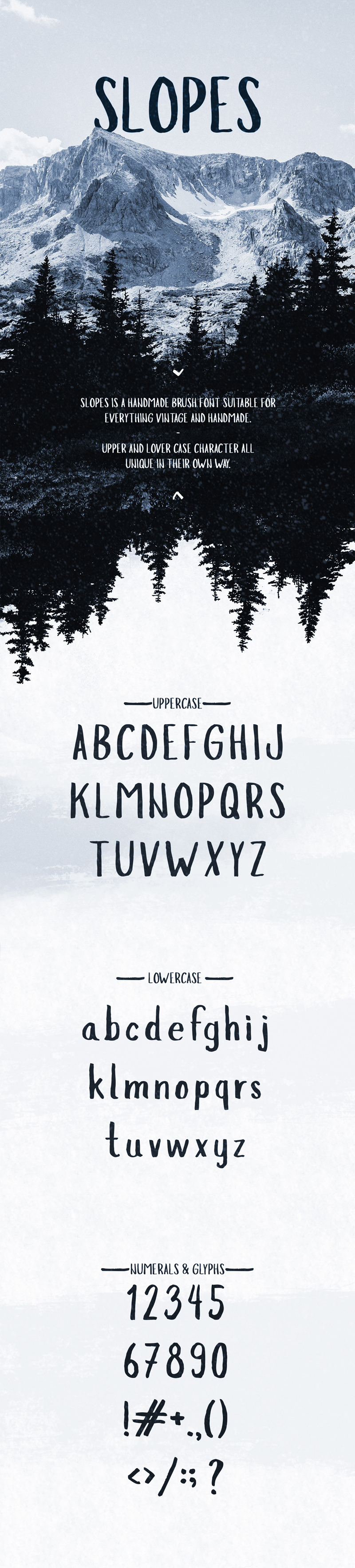 Slopes - Free Brush Font - Freebie Supply