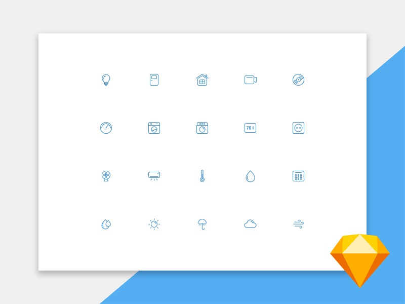 UI Icons Set - Sketch Resource - Freebie Supply