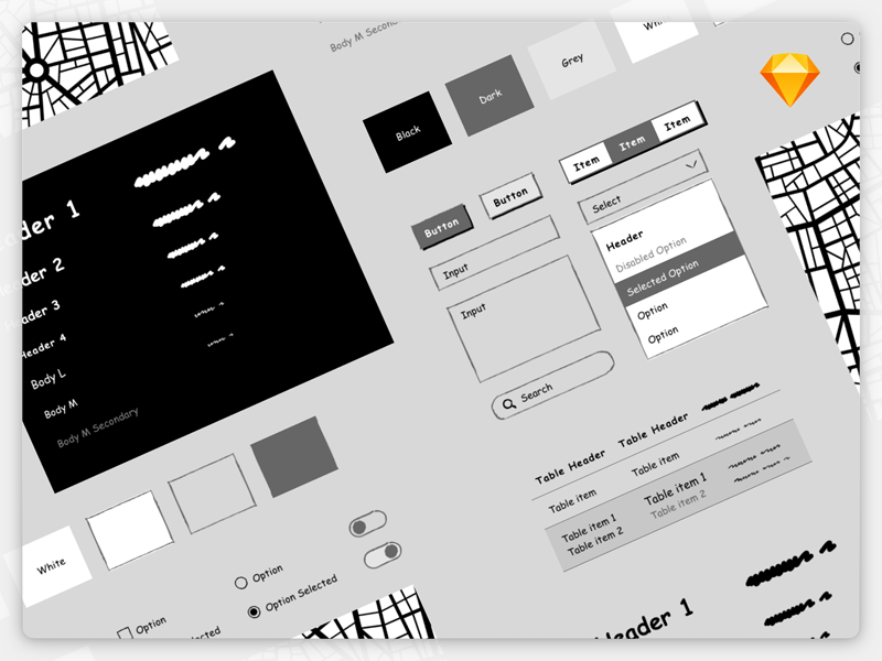 Sketch Wireframe UI Kit - Freebie Supply Sketch Wireframe UI Kit - Freebie Supply