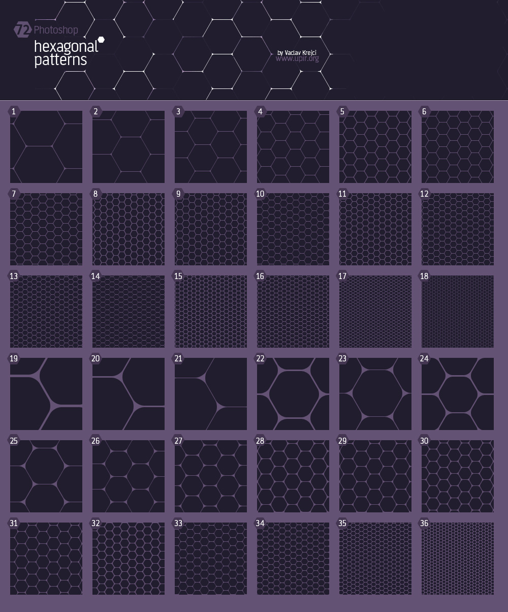 Hexagonal Pattern - Freebie Supply