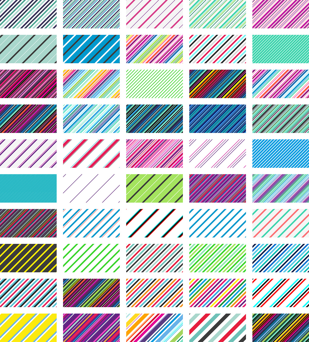 50 Linear Patterns - Freebie Supply