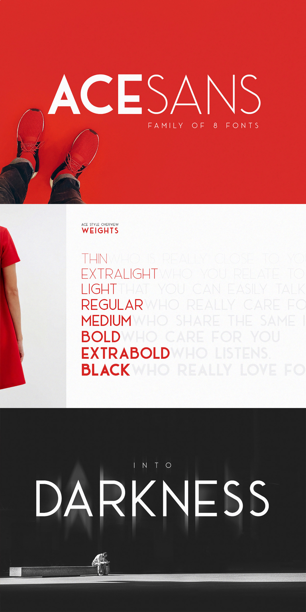 Ace Sans Font - Freebie Supply