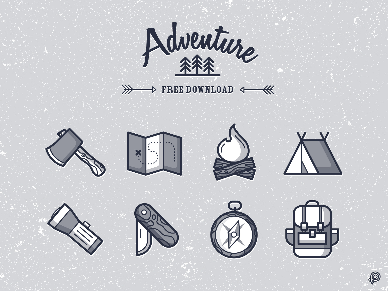 Adventure Icons Pack - Freebie Supply