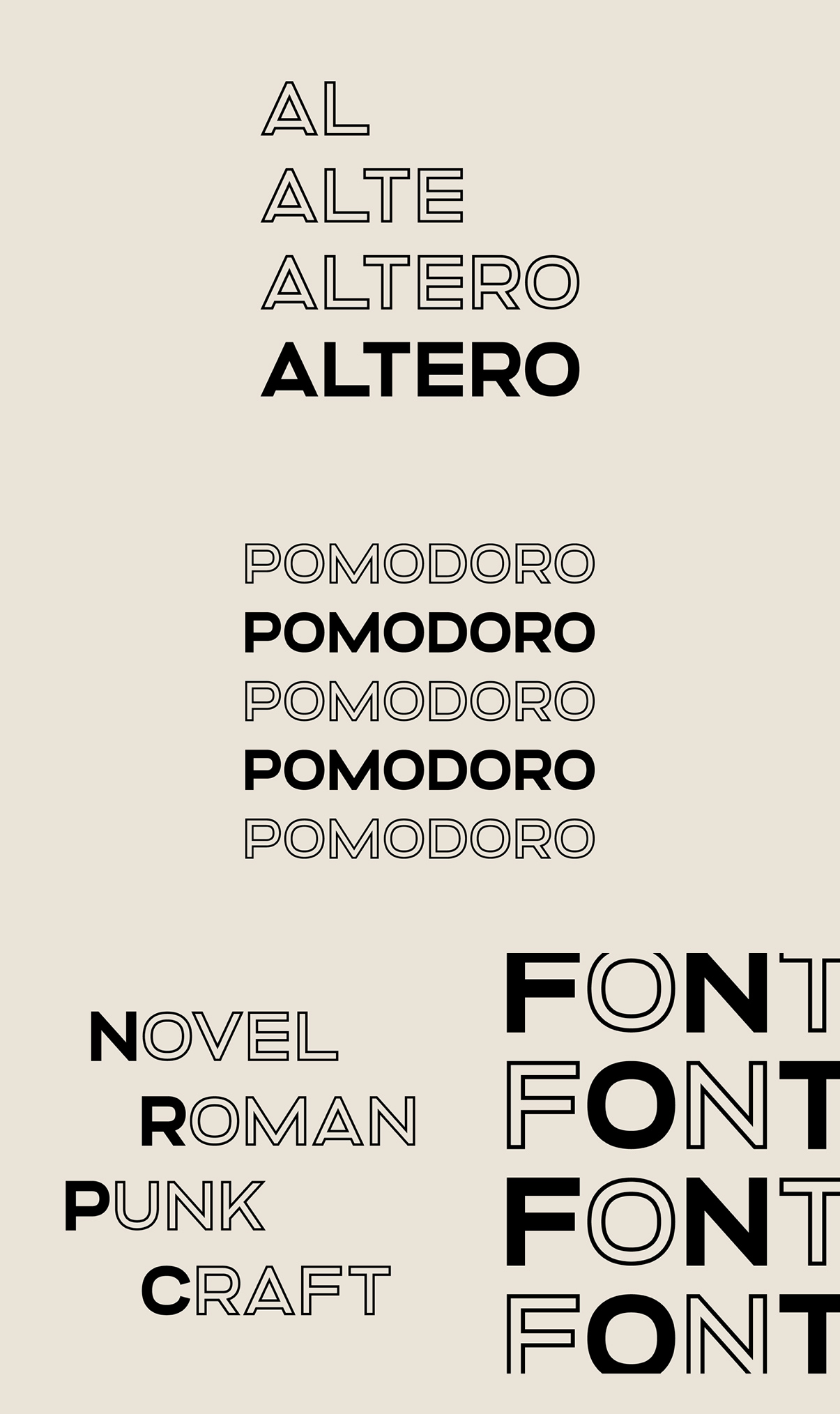 Altero Font - Freebie Supply