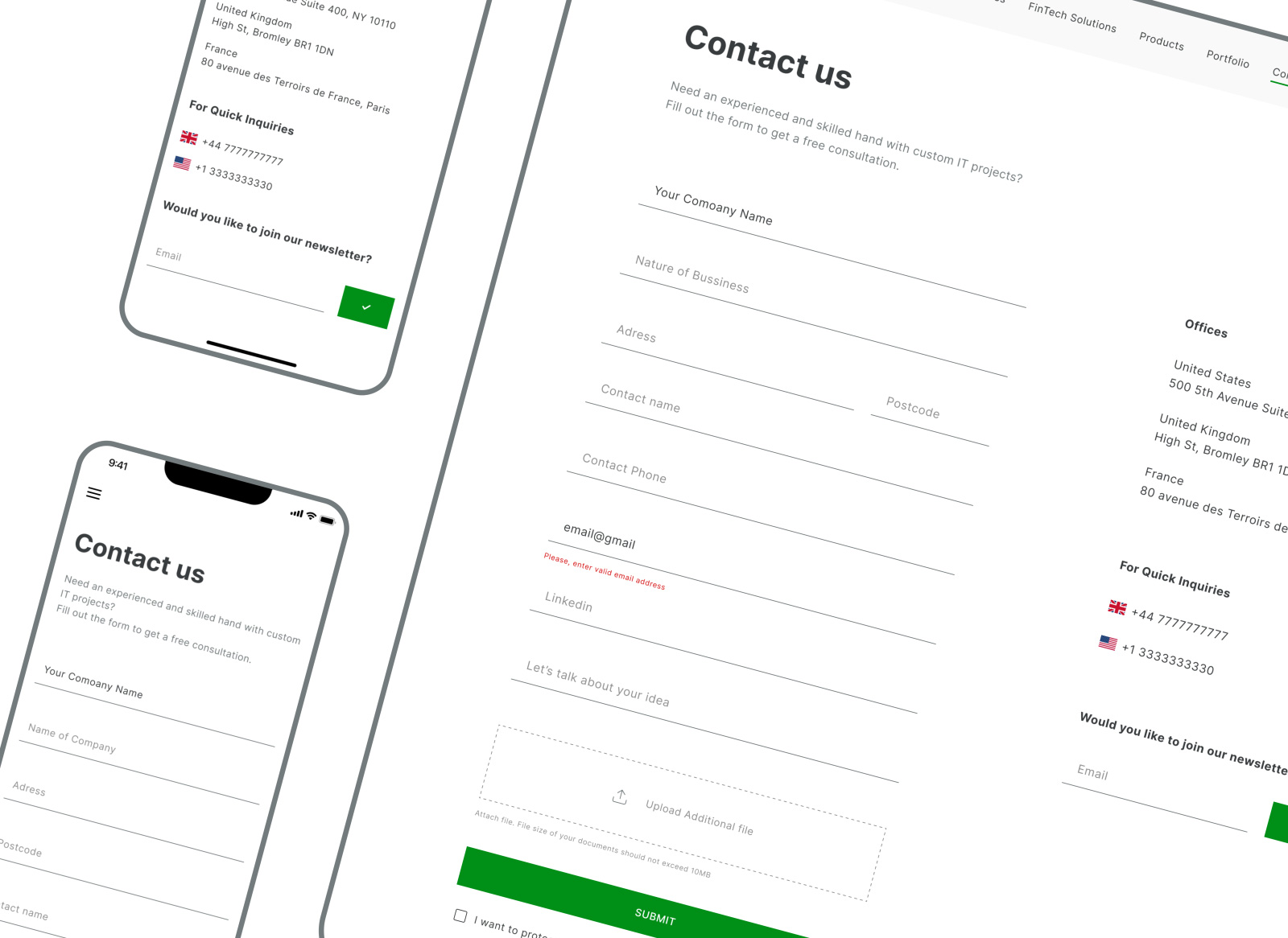 contact-us-form-ui-freebie-supply