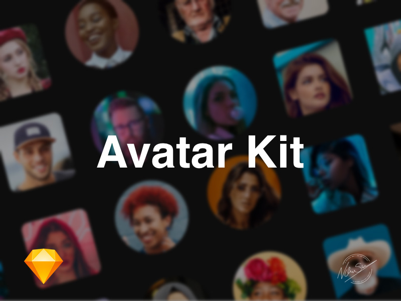 Avatar Sketch Library - Freebie Supply