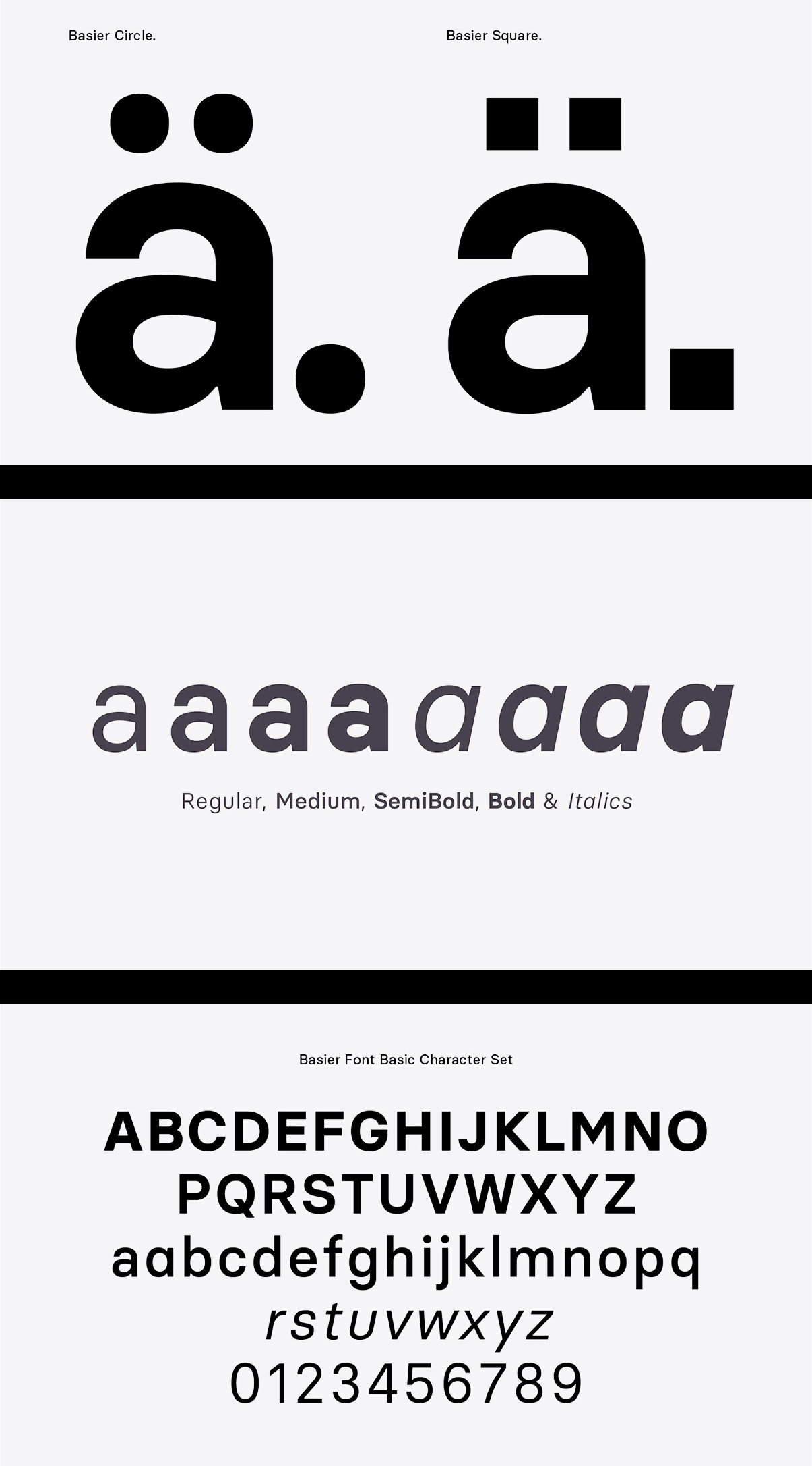 Basier Font - Freebie Supply