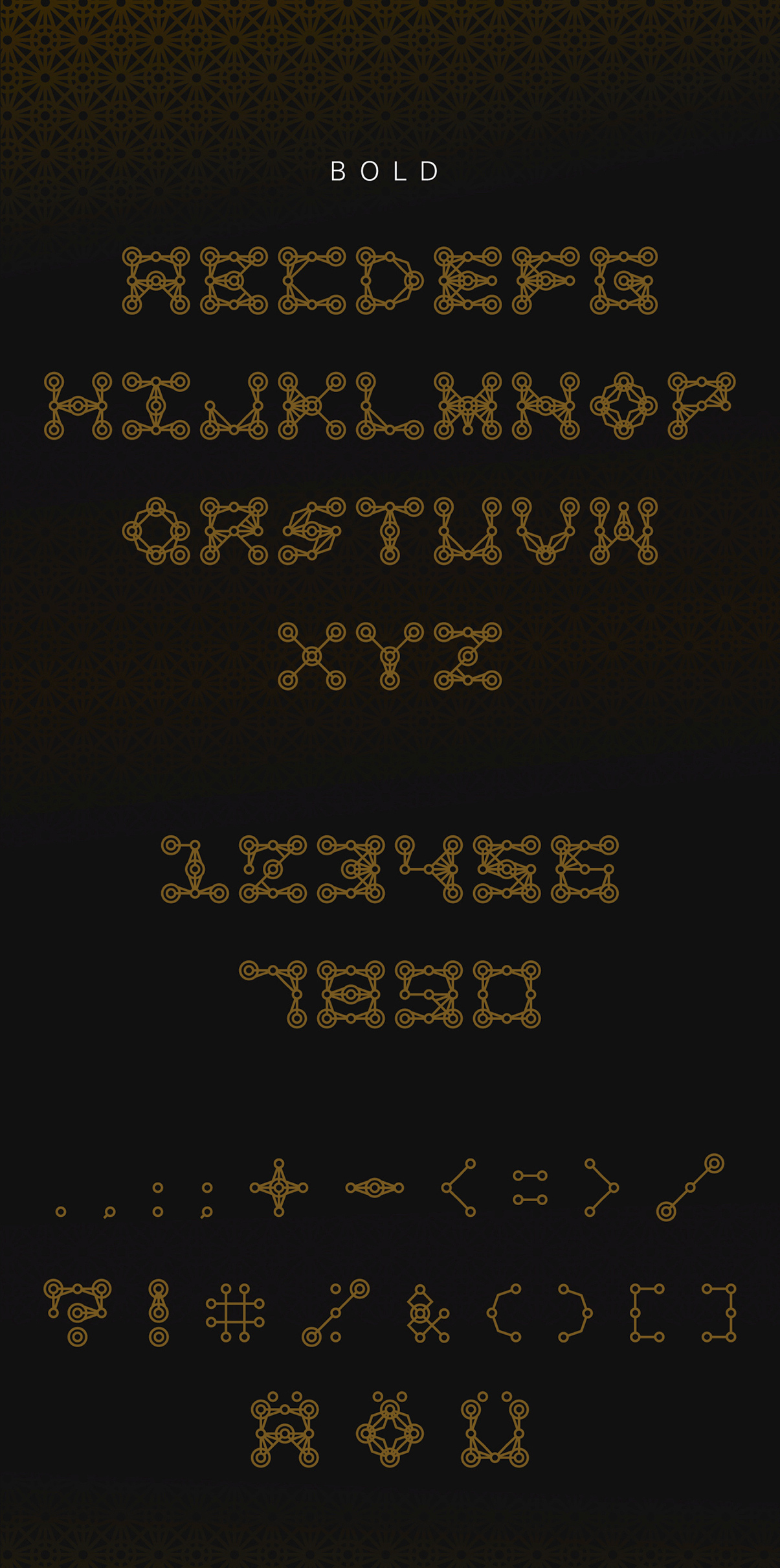 Belem Font - Pattern Typeface - Freebie Supply