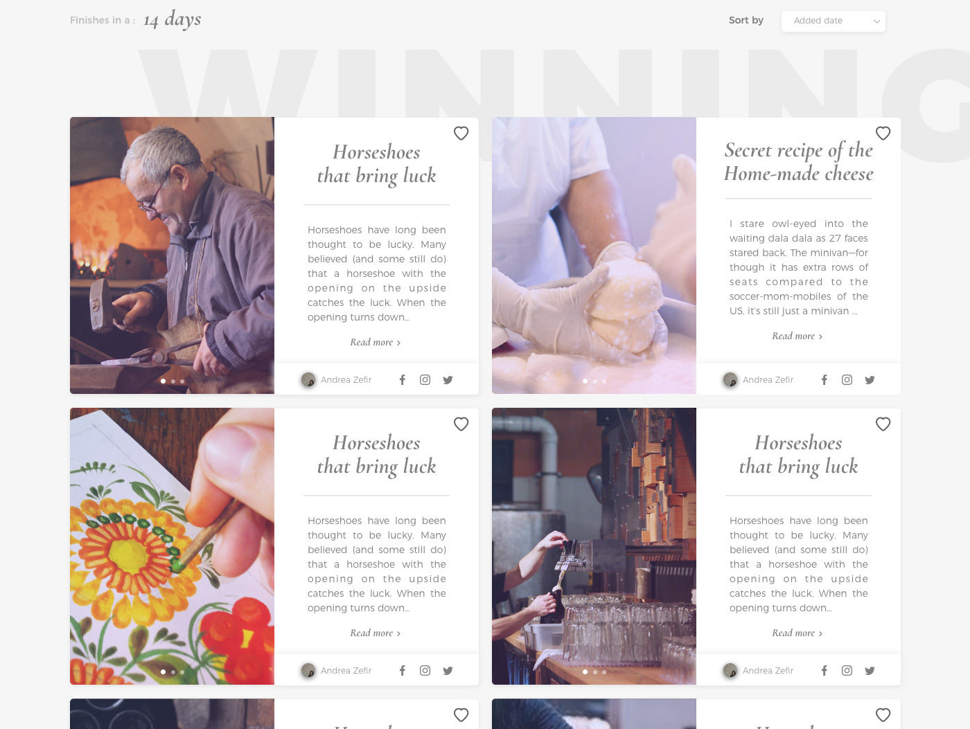 Blog Cards Layout - Free Sketch - Freebie Supply