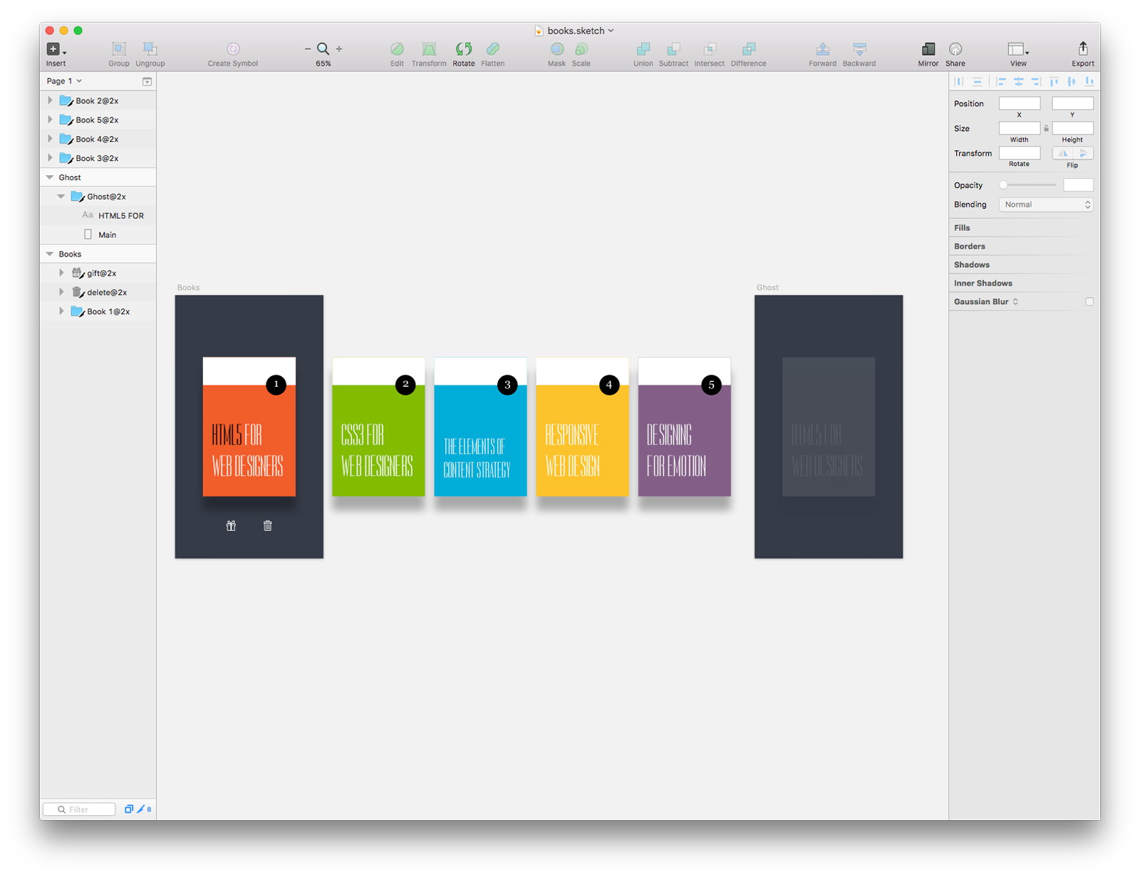 Books Interaction (Sketch + Principle) - Freebie Supply