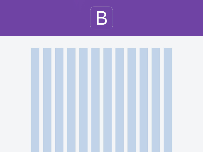 Bootstrap 4 Grid System For Photoshop by Abir Sarkar - Freebie Supply