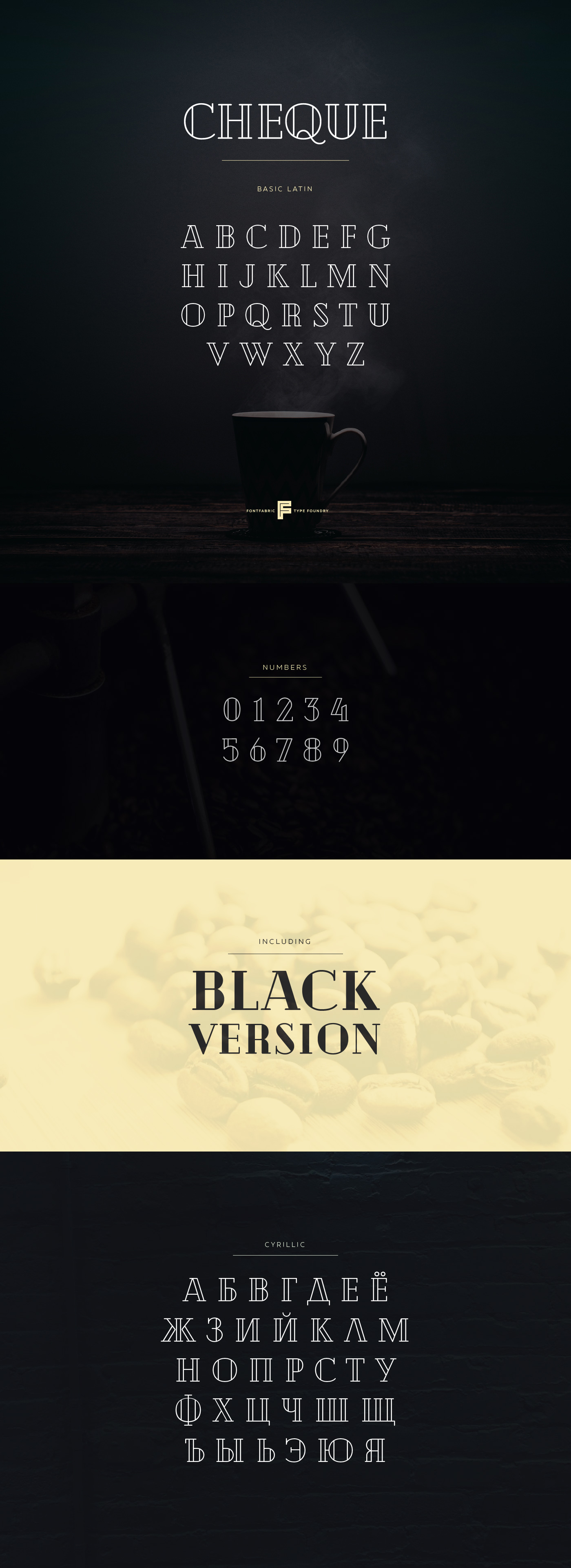 Cheque - Free Geometric-Based & Vintage Font - Freebie Supply