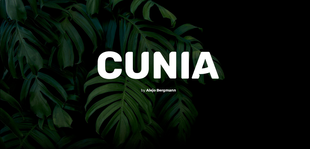 Cunia Font - Free Typeface - Freebie Supply