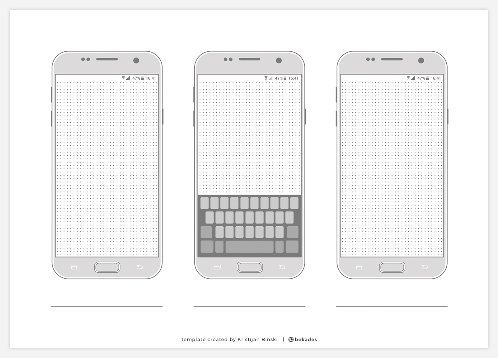 Device Wireframe Templates Collection - Free Resource - Freebie Supply