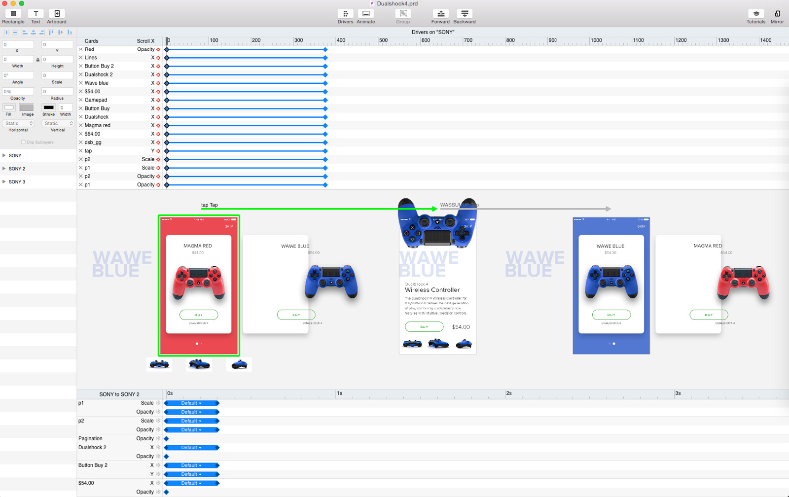 Dualshock4 - Sketch & Principle - Freebie Supply