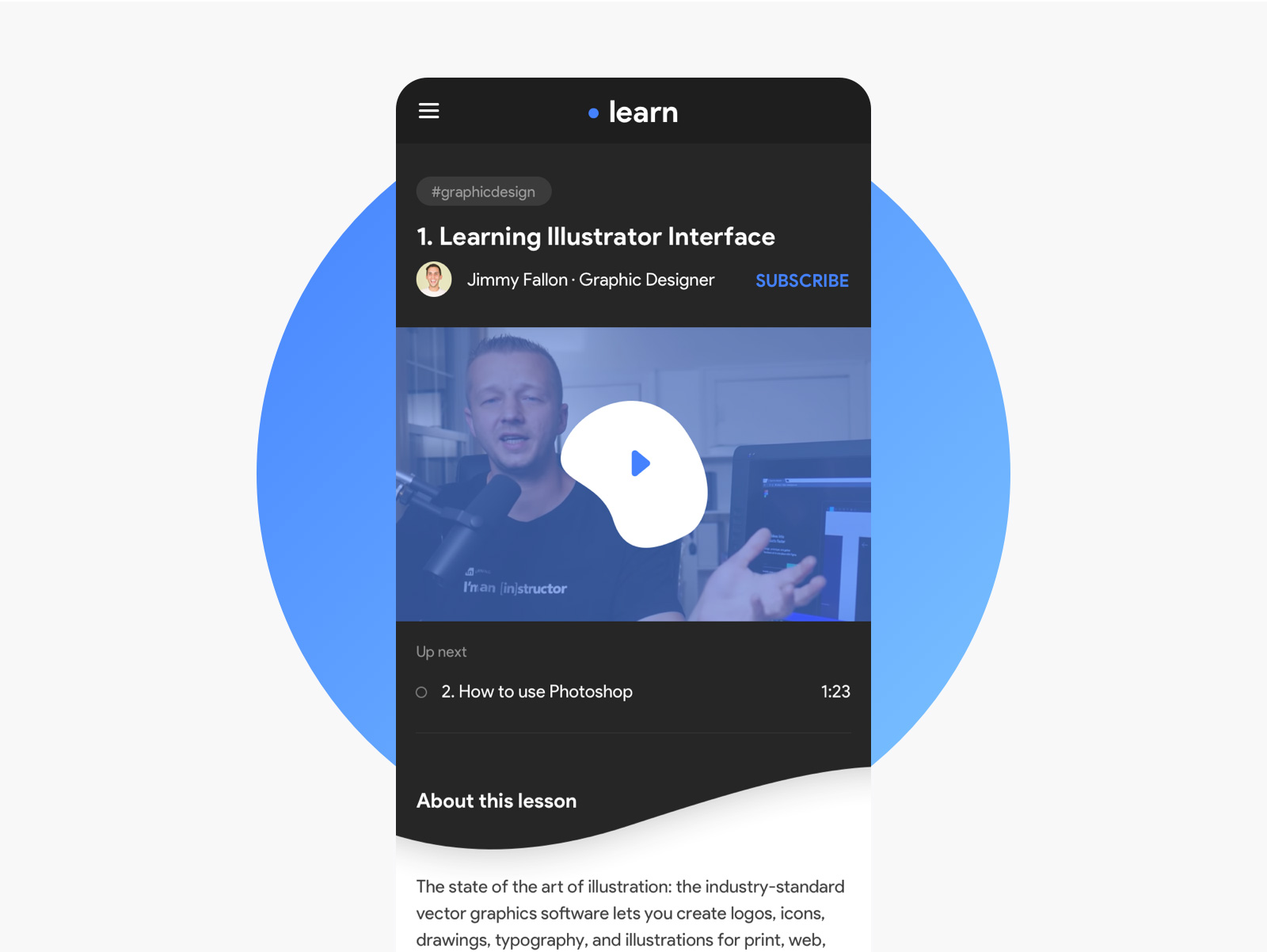 E-Learning Platform Website - Freebie Supply