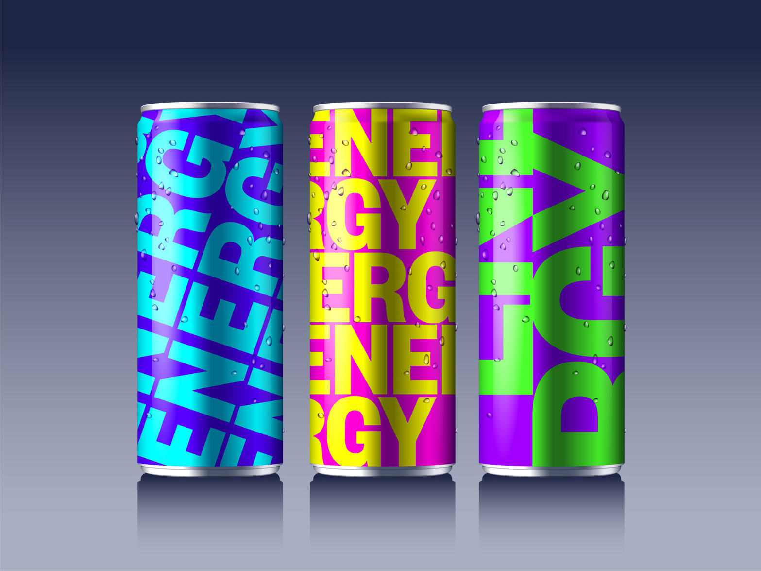 Energy Drink Mockup - Freebie Supply