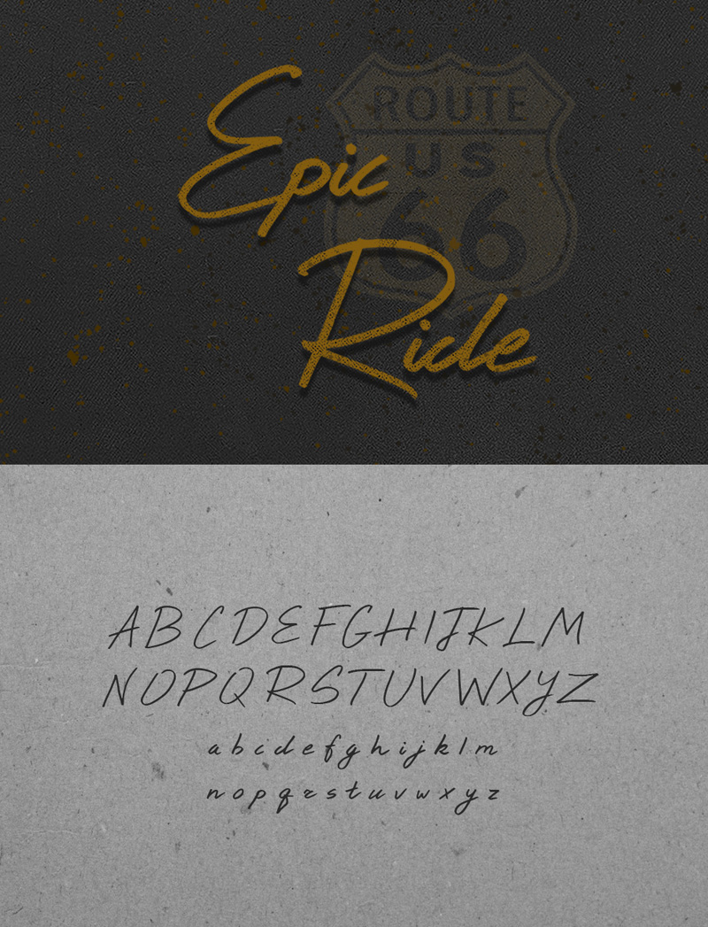 Epic Ride - Free Font - Freebie Supply