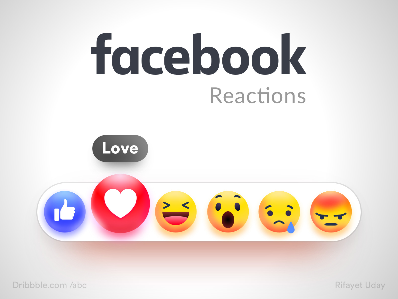 Facebook Gradient Emojis Concept - Sketch Freebie - Freebie Supply