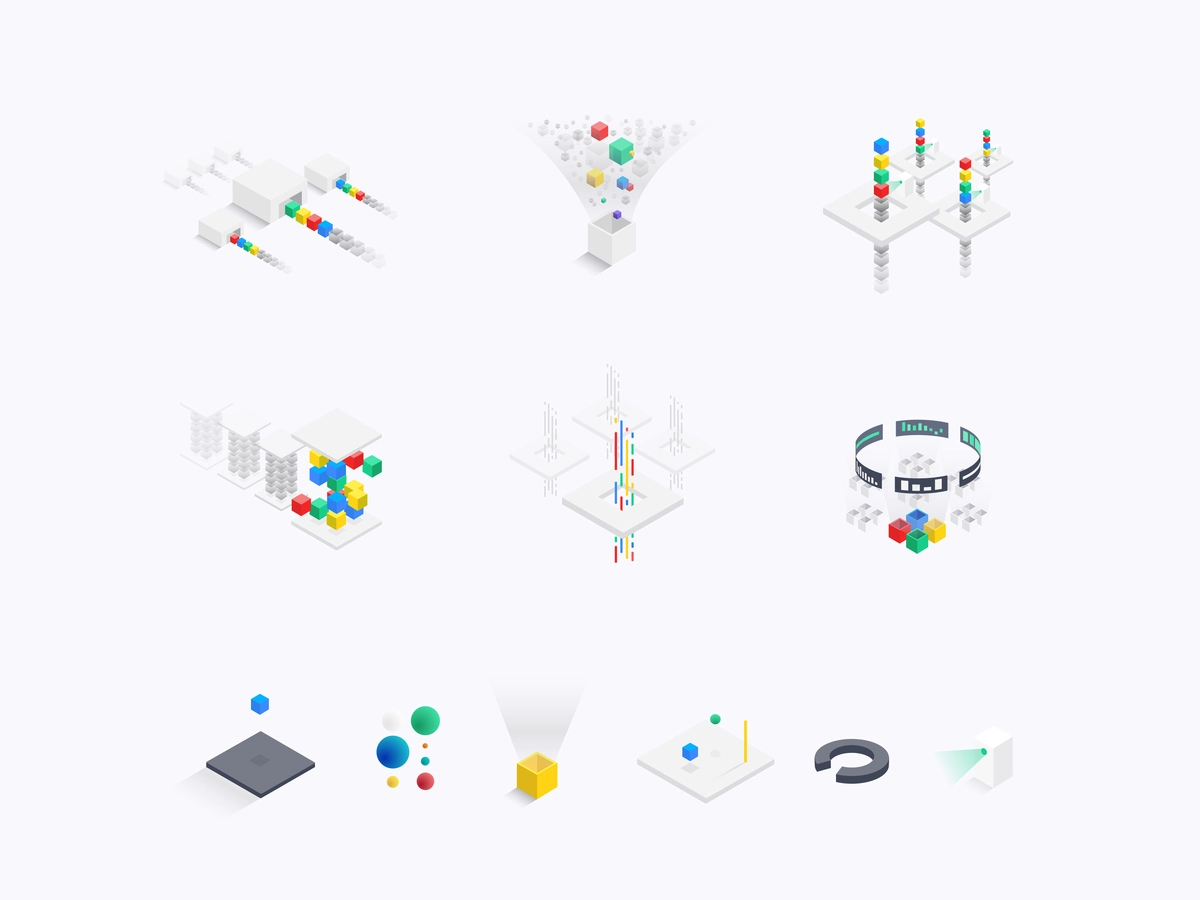 Isometric 3D Elements and Illustrations - Freebie Supply