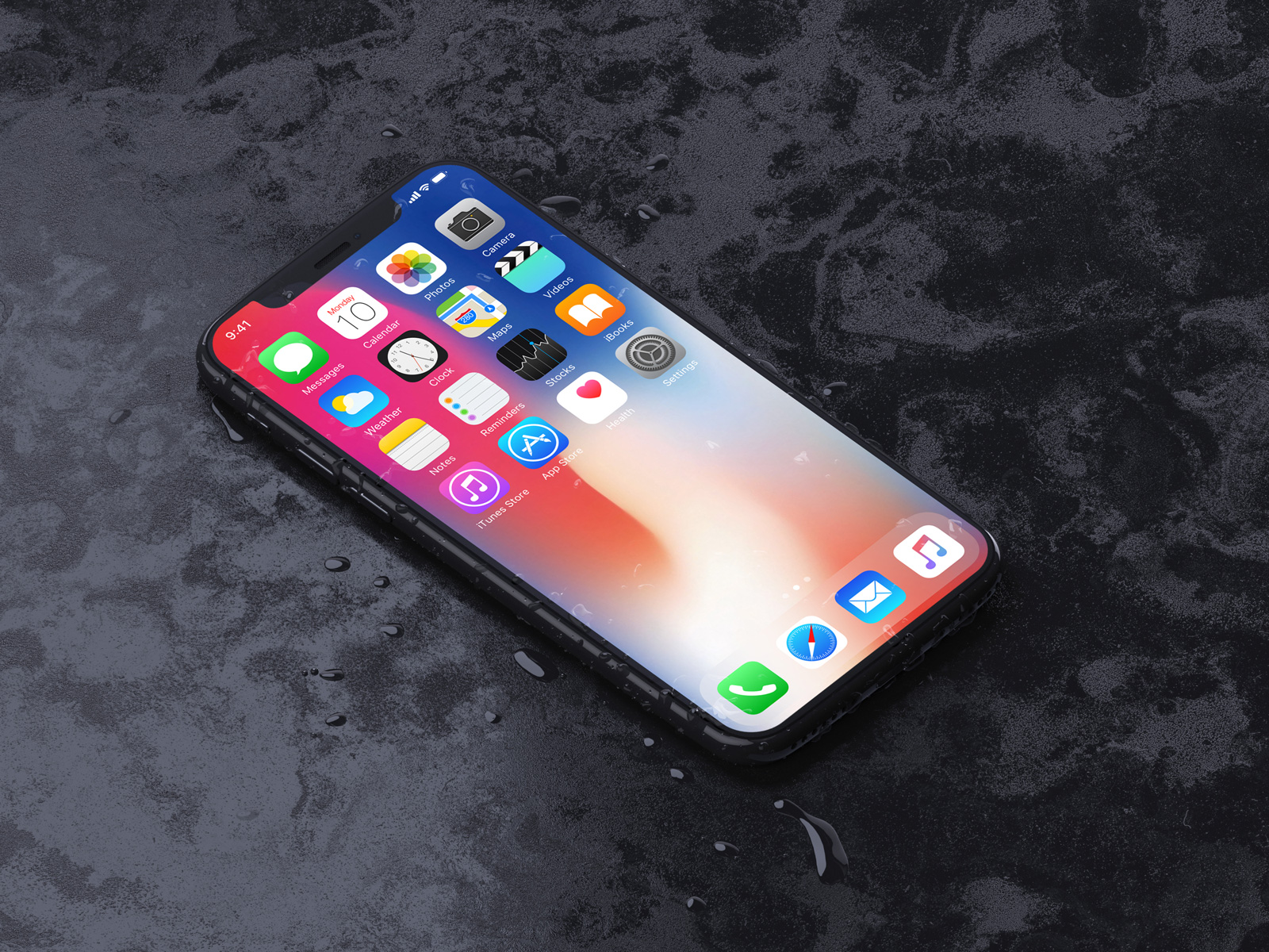 Free iPhone X Mockups - Freebie Supply