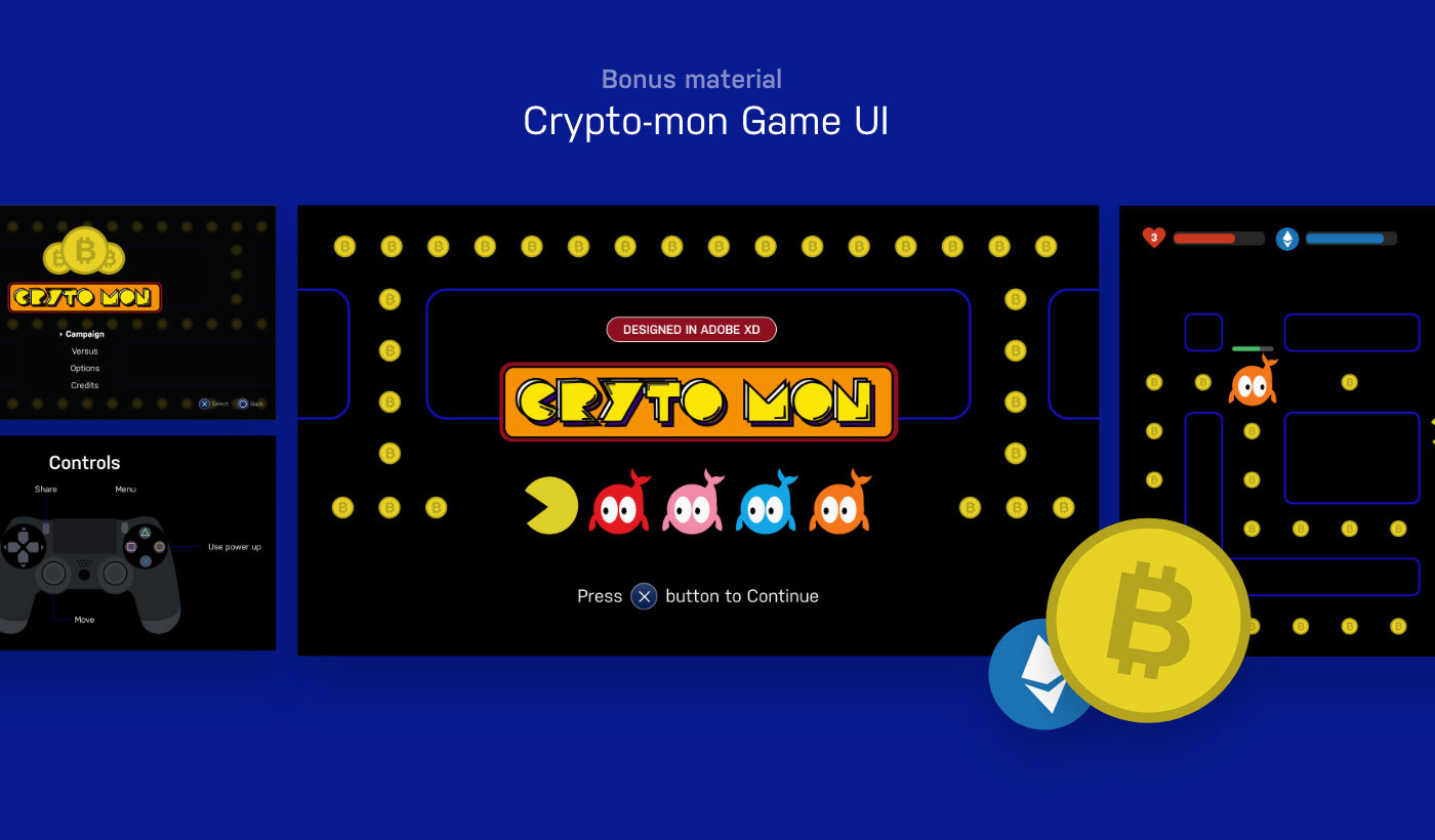 Adobe XD UI Kit - Gaming Console - Freebie Supply