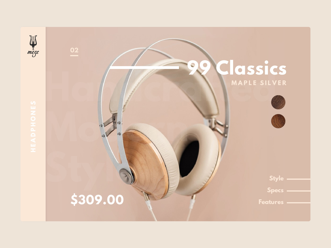 Headphone Product Card : Free PSD - Freebie Supply