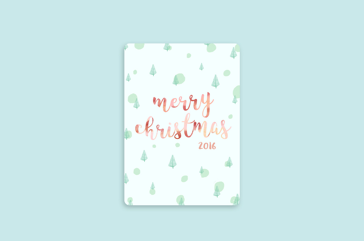 Holiday Greeting Cards - Freebie Supply